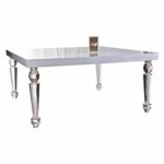 Bel Air Dining Table Clear | Luxe Event Rentals LLC