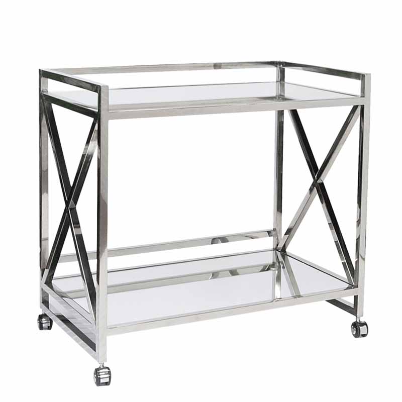 X Bar Cart | Luxe Event Rentals LLC