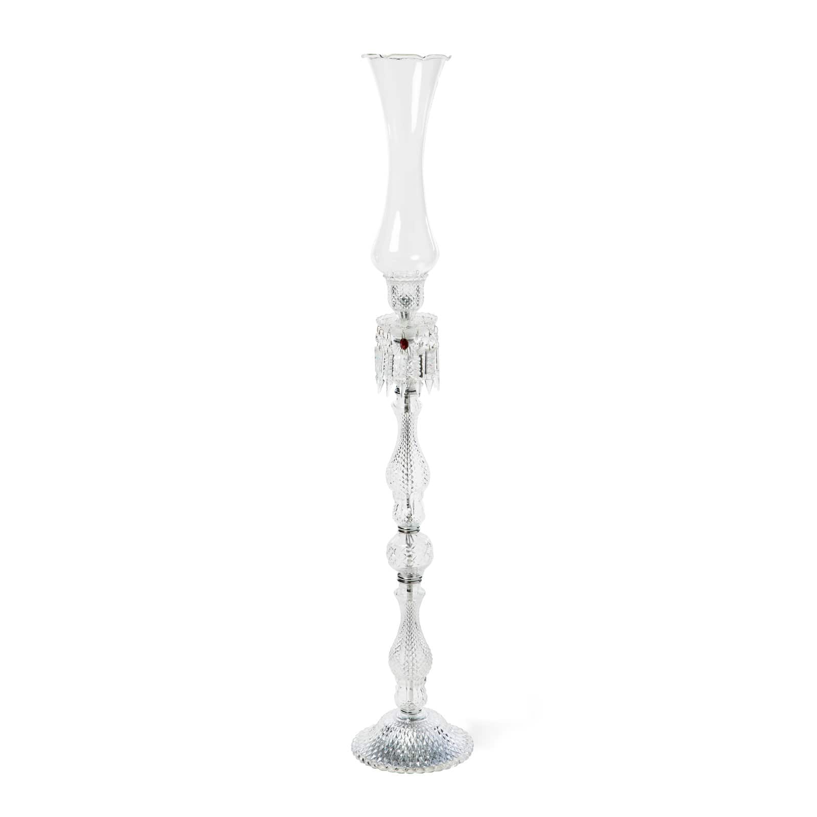 Crystal Cut Candlestick | Luxe Event Rentals LLC