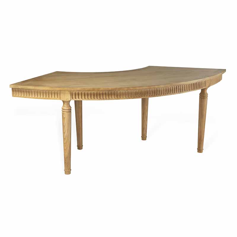 Woodson Serpentine Table | Luxe Event Rentals LLC