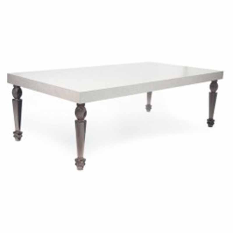 Bel Air Dining Table Marble | Luxe Event Rentals LLC